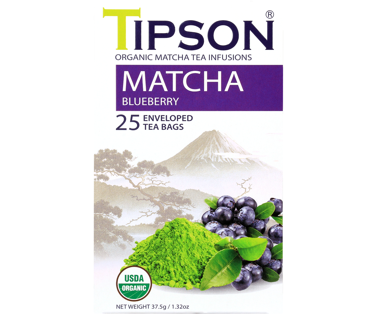 Tipson Tea Sri Lanka - Organic Matcha Blueberry